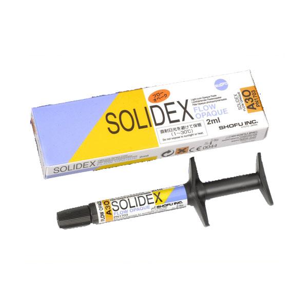 CERAMIC SOLIDEX FLOW OPAQUE (2ml.) - SHOFU