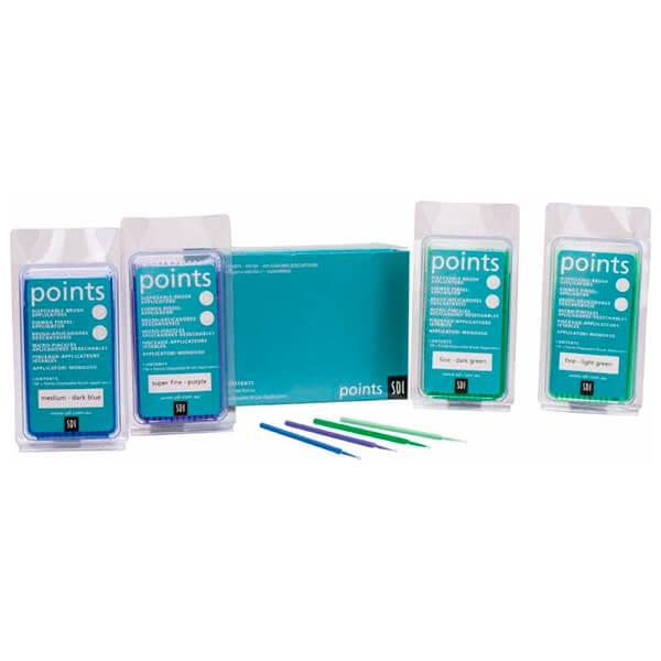 Points: Disposable Micro Applicator Brushes (400 pcs) - SDI