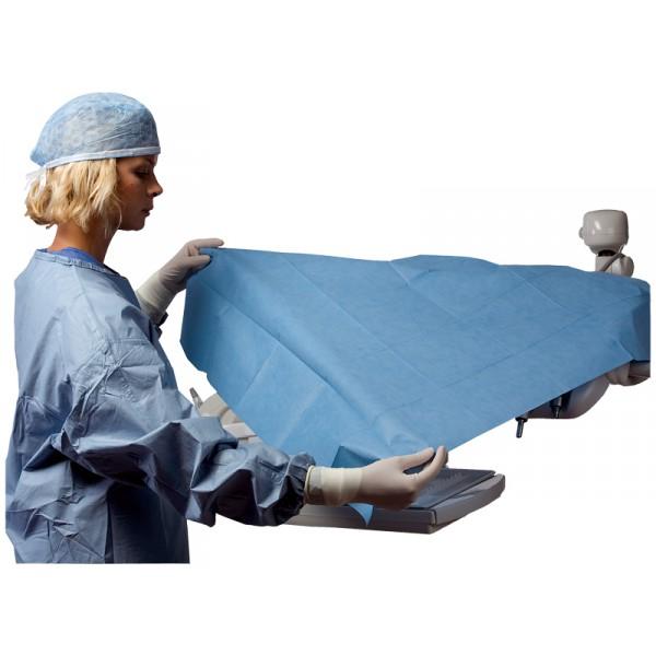 STERILE SURGICAL DRAPES WITH ADHESIVE (100x150cm). (25pcs.) - OMNIA