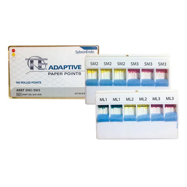TF ADAPTATIVE PAPER POINTS ML and SM - 100 pcs - SYBRONENDO