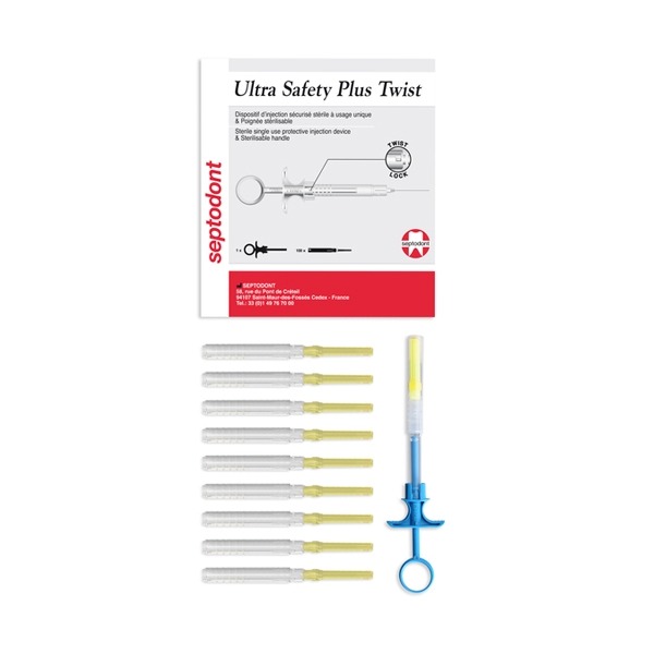 Ultra Safety Plus: - Needles (100 pcs) - SEPTODONT