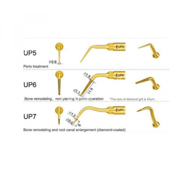 Ultrasonic Surgery Tip UP5 for Satelec DTE (5pcs) - DTE