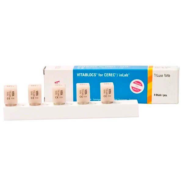 Vitablocs TriLuxe Forte for Cerec/inLab Classical A1-D4: Ceramic Blocks ...