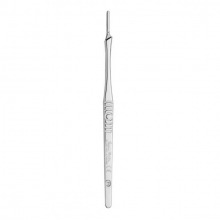 Stainless steel scalpel handle: - Swann Morton