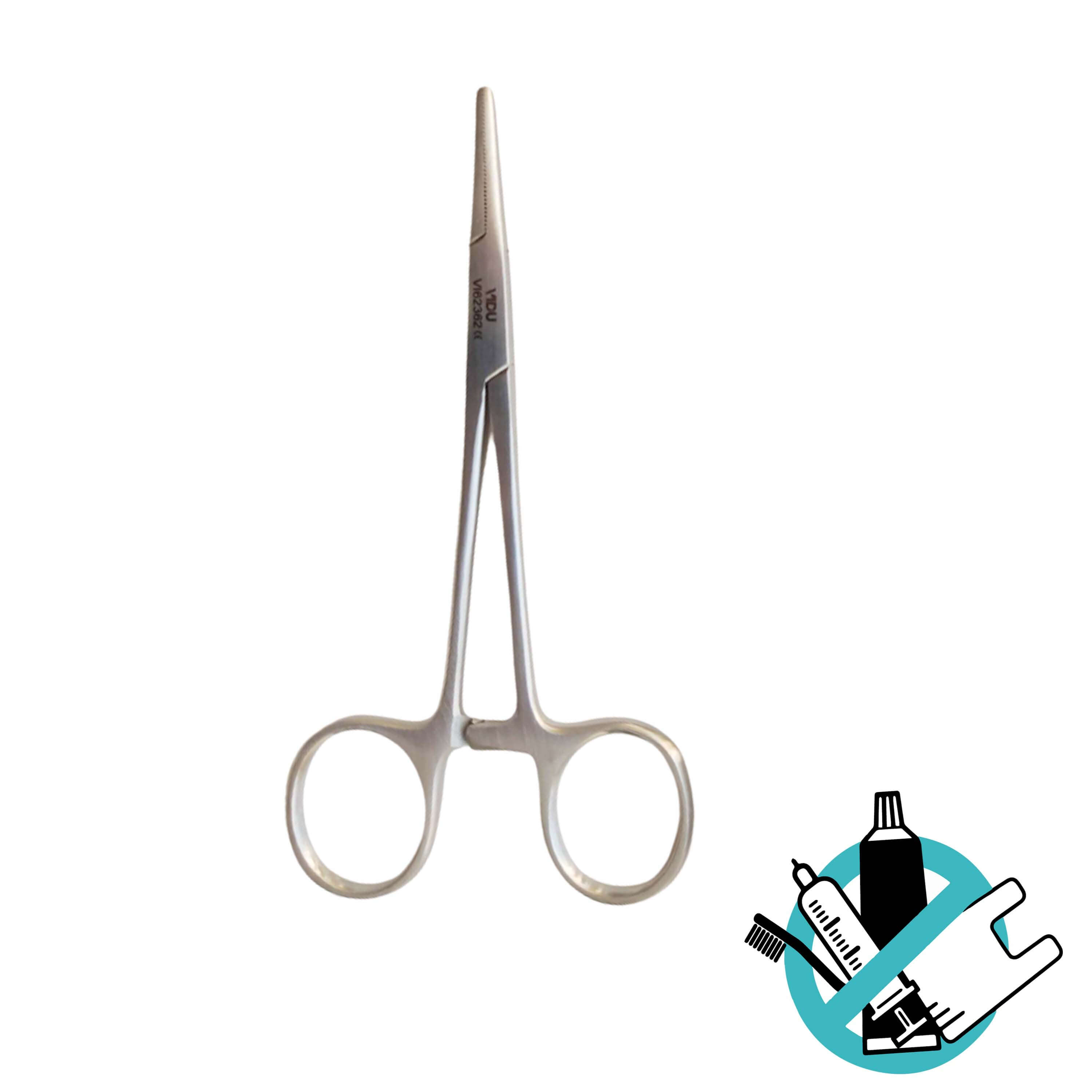 Pinza Mosquito Recta y Curva (12.5 cm) BADER - Dentaltix