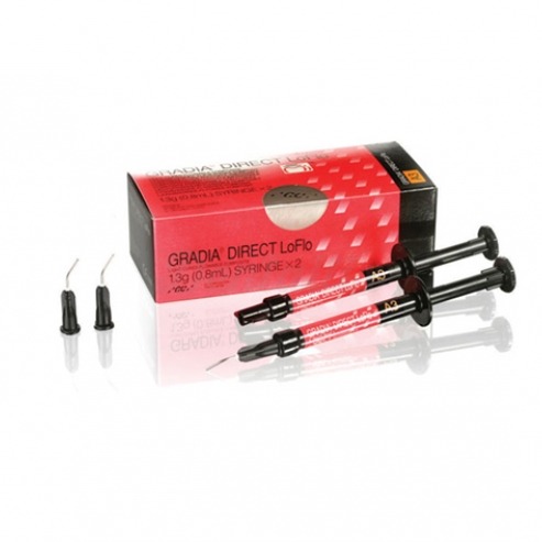 Gradia Direct Flo: Composite Fluido (2 x 0.8 ml) GC - Dentaltix