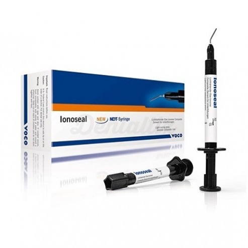 Ionoseal: Cemento de Ionómero de Vidrio (3 Jeringas de 2.5 gr) VOCO ...