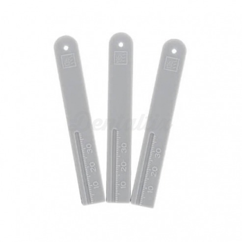 Regla de Medición para Endodoncia (3 uds) COTISEN - Dentaltix