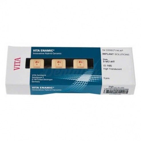 VITA Enamic: Bloques de Cerámica Híbrida Implant Solutions (5 uds) VITA ...