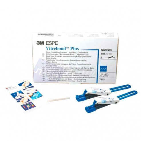 Vitrebond Plus: kit intro cementos ionómero de vidrio (1 clicker x 10 ...