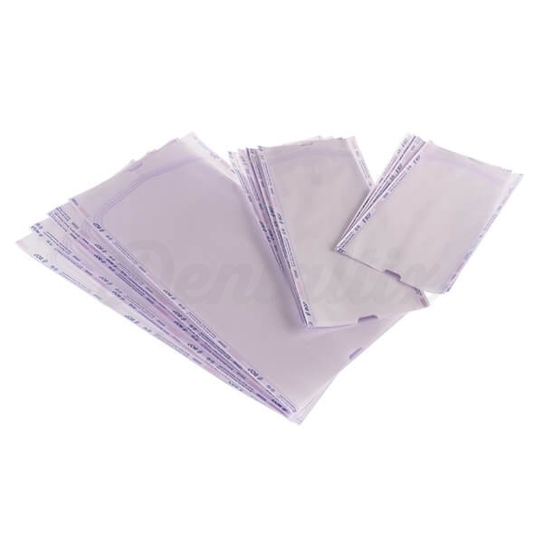 Bop Ti Pergut: Bolsas y Rollos de Esterilización Lila AMCOR - Dentaltix