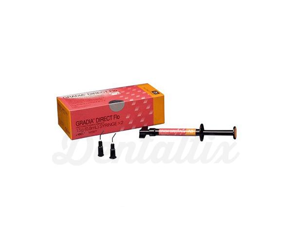 Gradia Direct Flo: Composite Fluido (2 Jeringas de 0.8 ml) GC - Dentaltix