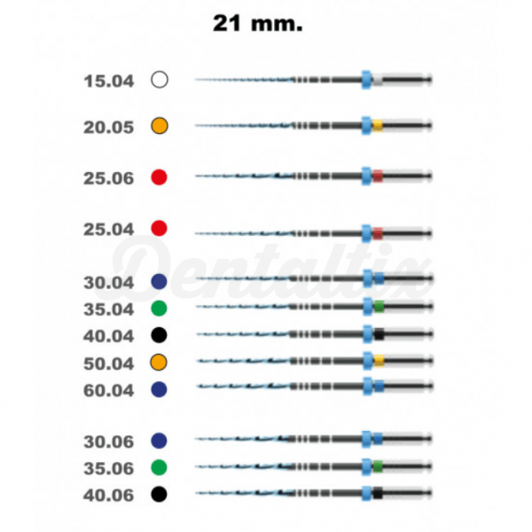 VDW.ROTATE: Lima de Endodoncia de 21 mm (6 uds) vdw-zipperer - Dentaltix