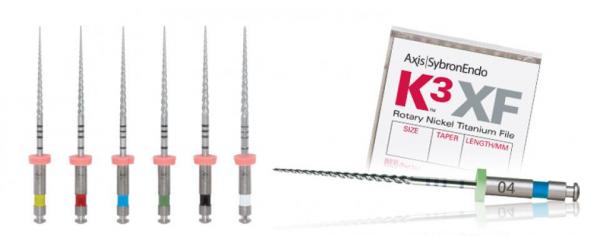 Limas K3 XF de 25mm conicidad .10 SYBRONENDO - Dentaltix