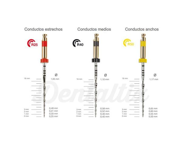 Kit de Limas Reciproc System de 25 mm vdw-zipperer - Dentaltix
