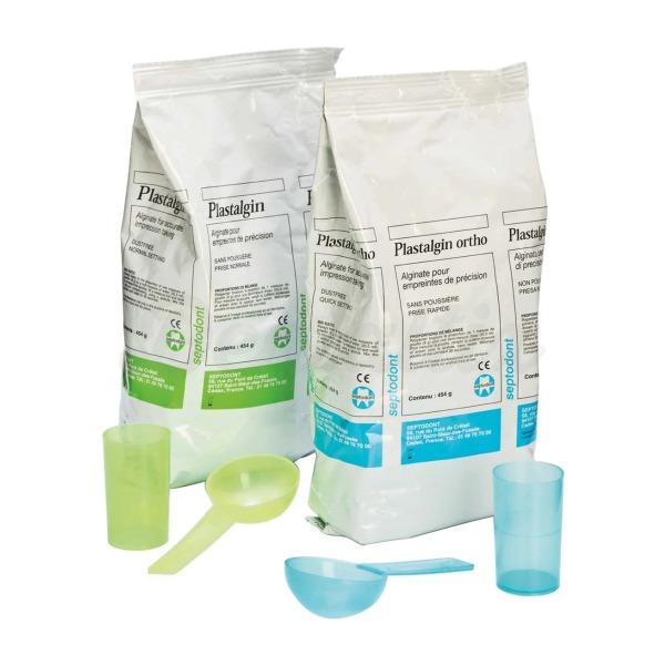 Plastalgin Ortho: Alginato para Toma de Impresiones (450 gr) SEPTODONT ...
