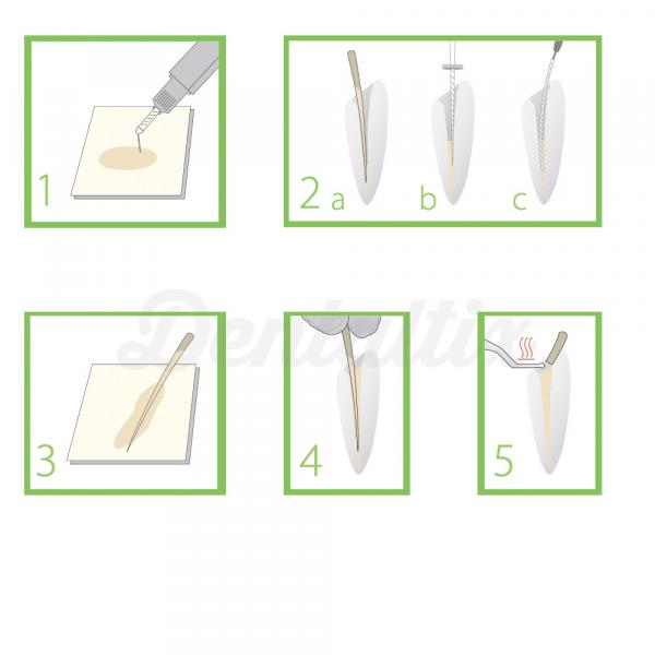 Kit Guttaflow 2 - Sellador y gutapercha plástica en frío (jer. 5ml ...