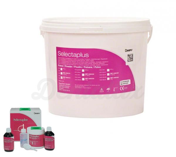 Kit Resina SelectaPlus rosa veteada (500gr + 2x250ml) DEGUDENT - Dentaltix