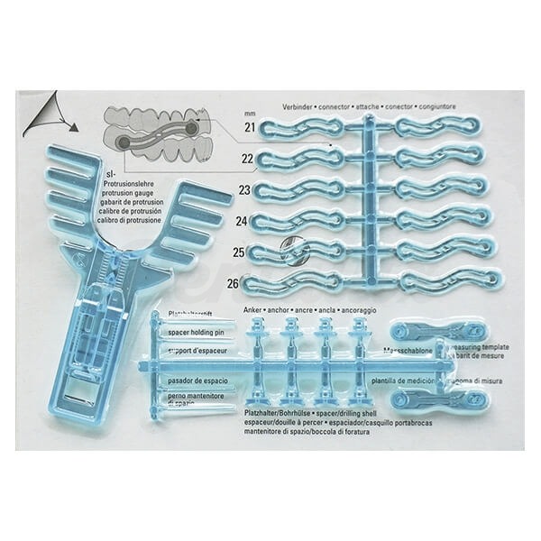 Silensor-sl: Tarjeta con Accesorios ERKODENT - Dentaltix