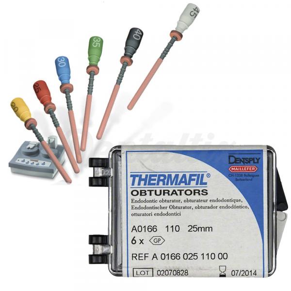 THERMAFIL: Obturadores de 25 mm (6 uds) MAILLEFER (Grupo Dentsply ...