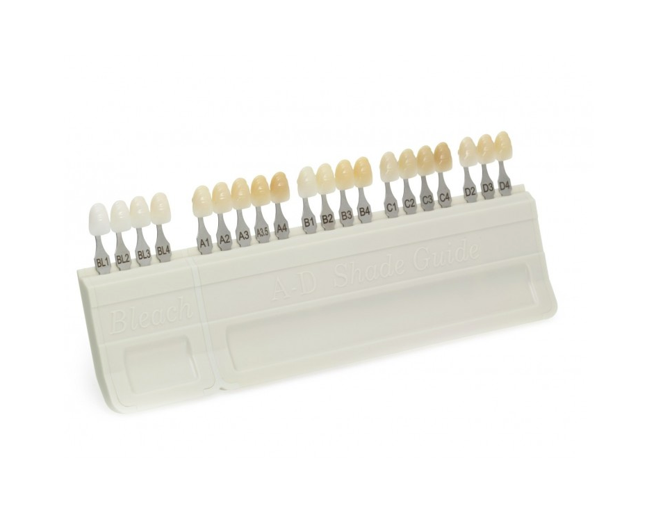 Vita Shade Guide Dental Shade Guide - Ivoclar Style Porcelain Teeth ...
