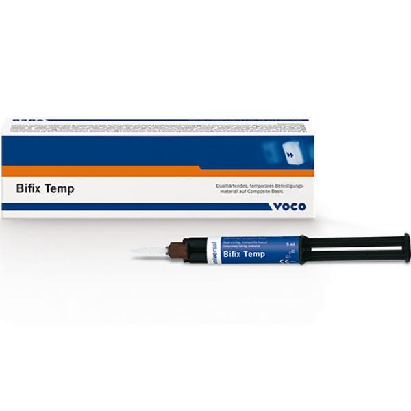 Bifix Temp : Ciment Provisoire Universel (Seringue 5 ml) - VOCO