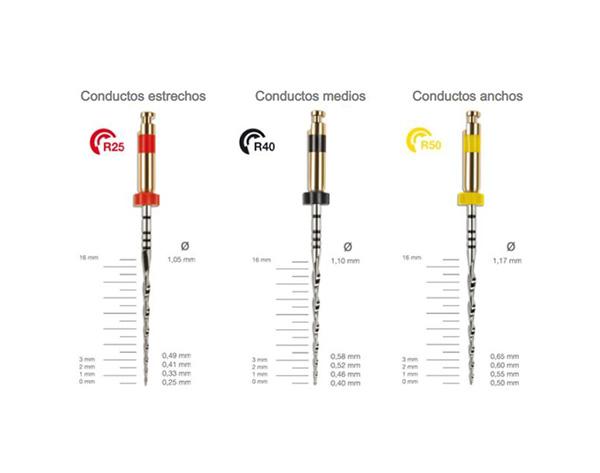 Kit de limes Reciproc System de 25 mm - VDW-Zipperer