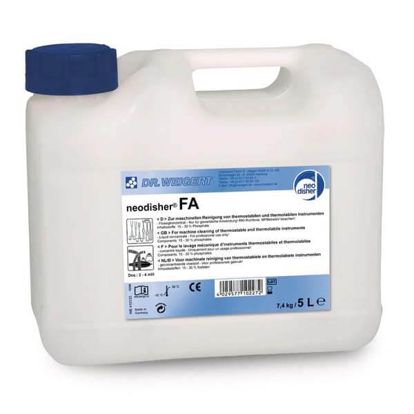 Neodisher FA Dental : Nettoyant alcalin (5 litres) - Dr. Weigert