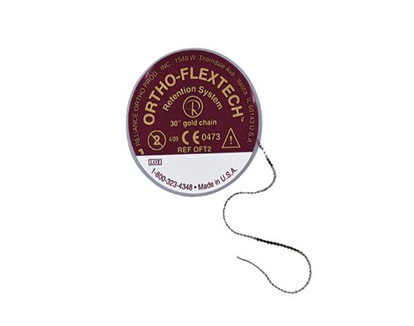 Ortho Flextech : Retainer linguale Or (1 unité x 75 cm) - RELIANCE