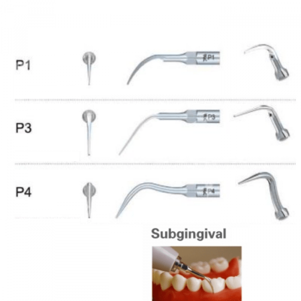 Insert ultrasons Long Periodontiques EMS - WOODPECKER