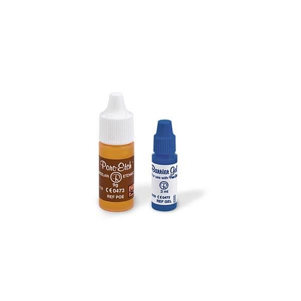 Porc-Etch : Kit de gravure pour porcelaine (7 gr de gravure + 3 ml de ...