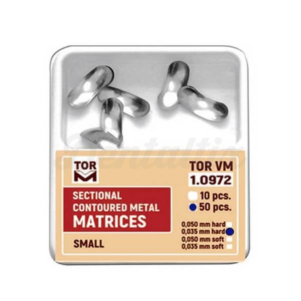 Matrice métallique profilée sectionnelle (10 pcs) - TOR VM