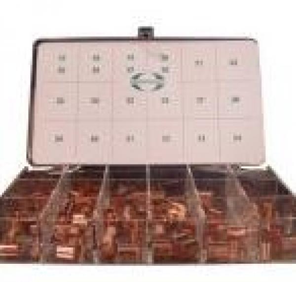 Anelli di rame assortiti di Hahnenkratt (100U). - Hahnenkrat