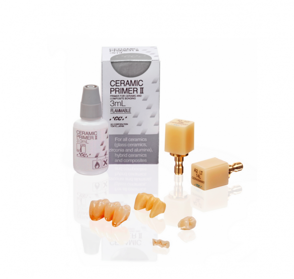 CERAMIC PRIMER II: Primer restauri indiretti (3 ml) - GC