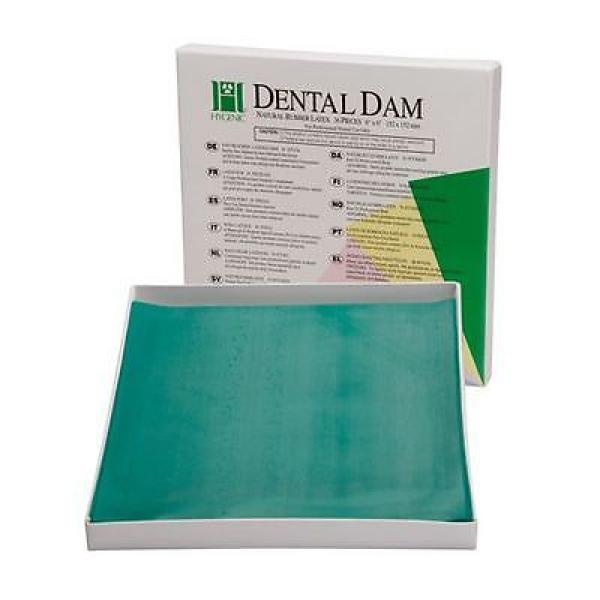 Dental dam Hygenic verdi (36u) - HYGENIC