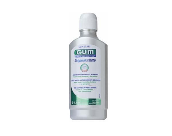 Gum Original White: Collutorio sbiancante (bottiglia da 500 ml) - SUNSTAR
