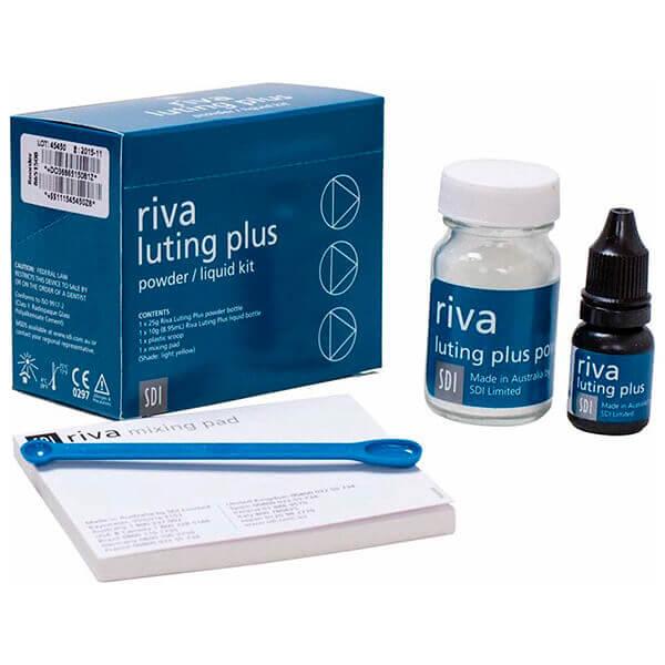 Riva Luting Plus: Ionomero modificato in polvere / liquido (25 gr / 8 ...
