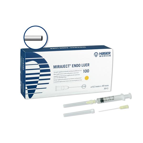 Mirajet Endo Luer 30 - Aghi di irrigazione 0,3 (100u) - HAGER WERKEN