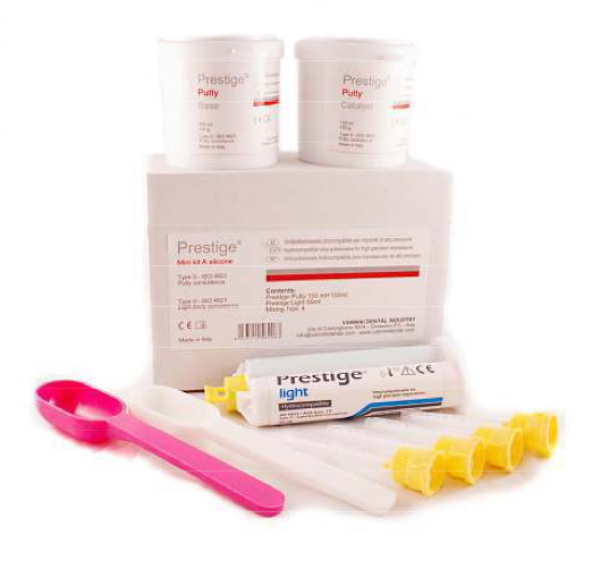 Mini kit in silicone Prestige Putty + Light (doppia stampa) - VANNINI