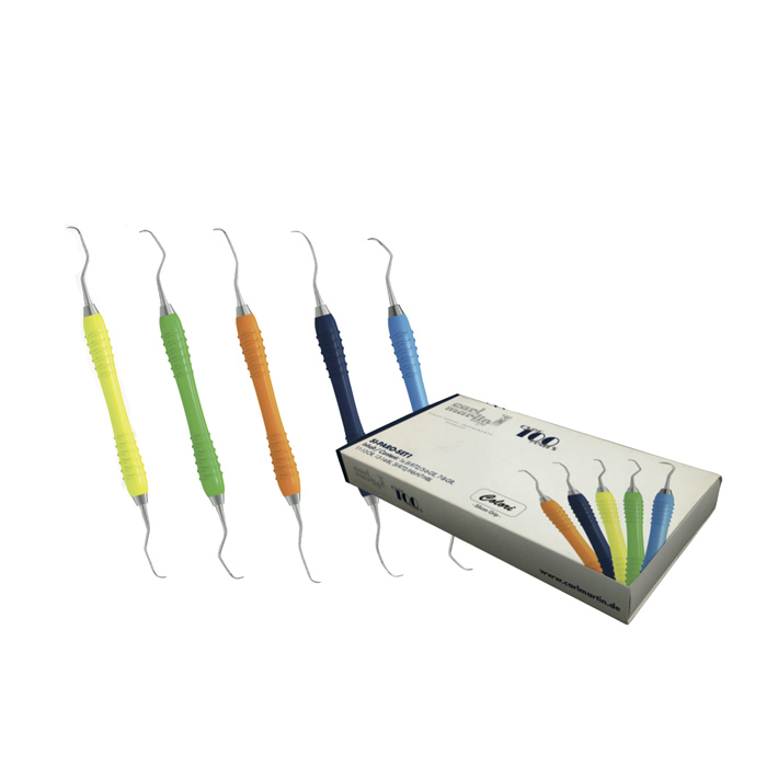Kit de Curetas Gracey Periodontais (7 pcs) Bader - Dentaltix