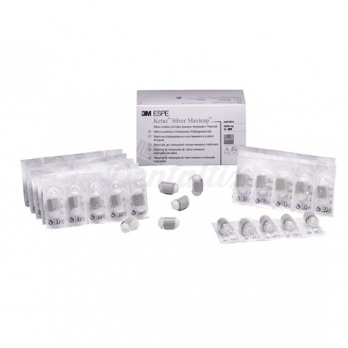 Ketac Silver Maxicap: Cem Ionômero de Vidro Rep. (50 x 0.13ml ) 3M ...