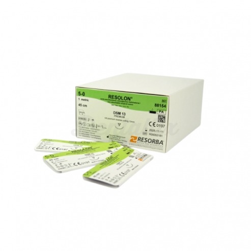Resolon: Sutura para tecidos moles Azul RESORBA MEDICAL - Dentaltix
