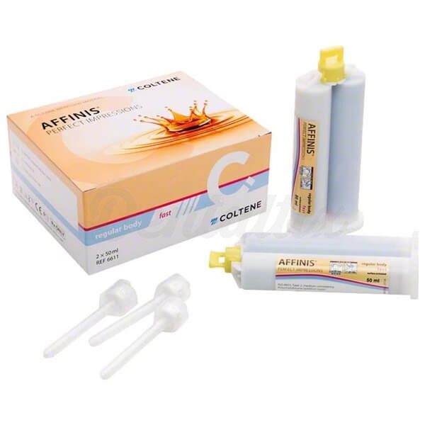 Affinis Fast: Regular Body Single Pack de Silicones (2 x 50 ml) Coltene ...