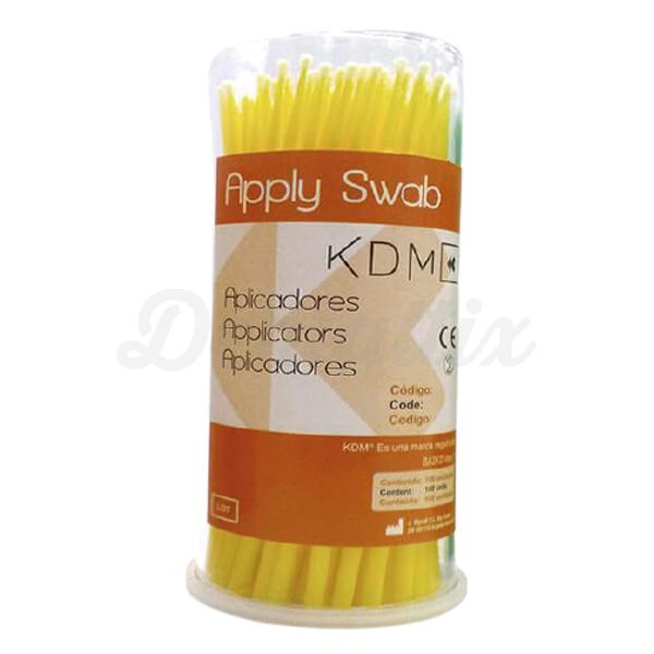APPLY SWAB: Micro-Aplicadores em forma de bola (100 pcs) KDM - Dentaltix