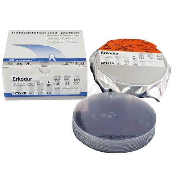Erkodur: Lâminas Termoformagem Transparentes com Isolamento ERKODENT ...