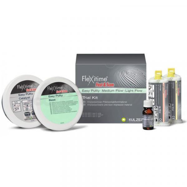 Flexitime Fast & Scan Easy Putty + Flow Trial Kit Kulzer - Dentaltix
