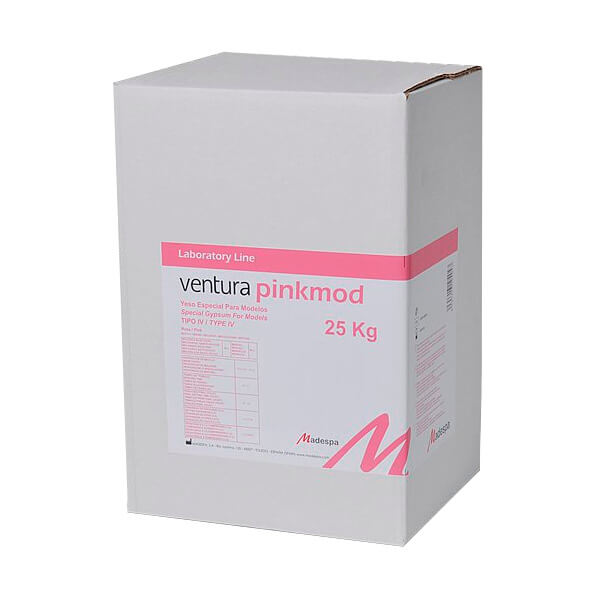 Vel-Mix Stone: Gesso dentário tipo IV rosa KERR - Dentaltix